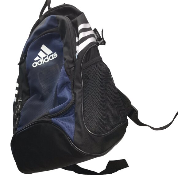 adidas | Bags | Adidas Soccer Sport Athletic Backpack Bag Dark Blue ...